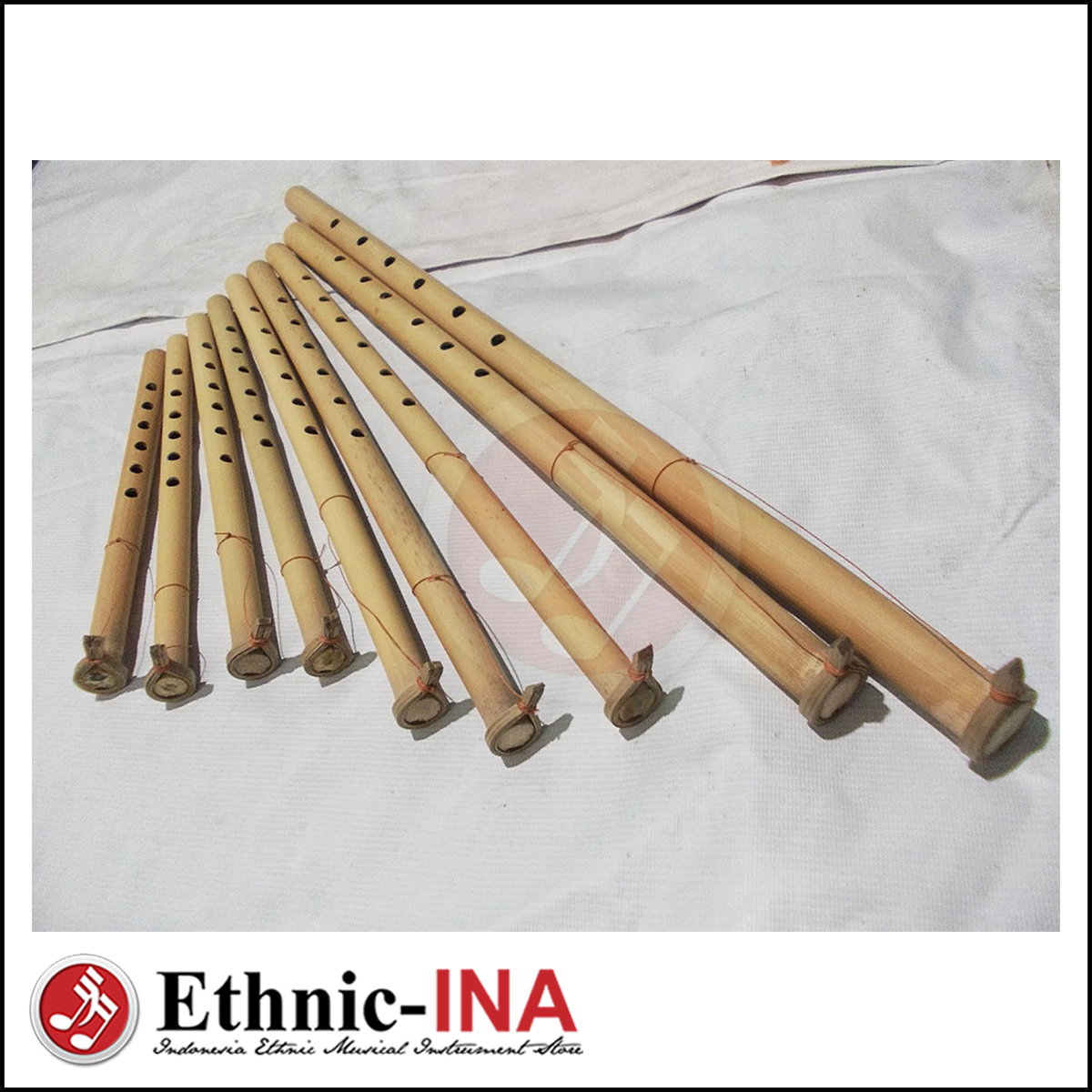 1 Set Seruling / Suling Bali (C-D-E-F-G-A-B-c’) – Ethnic INA